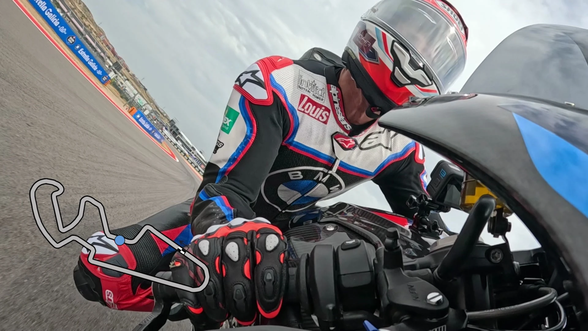 Tracklap: Onboard mit Alex Hofmann in Aragon - ServusTV On